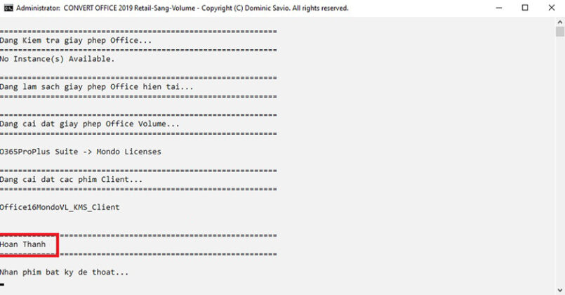 Hướng dẫn Crack Microsoft Office 365 bằng CMD win 10