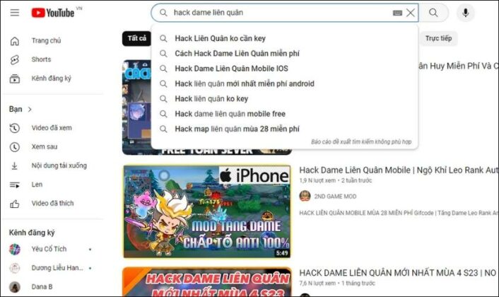 Cách Hack game Liên Quân: hack dame, lag, hồi chiêu bất tử