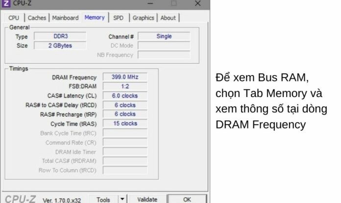 Bus RAM là gì, xem Bus RAM bằng phần mềm CPU-Z – Bản tin công nghệ